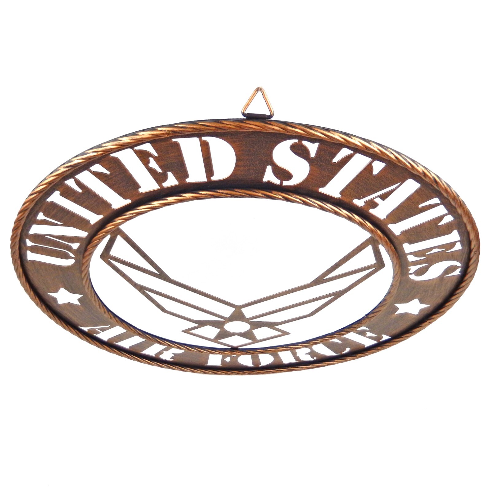 Metal United States Military Wall Decor Signs All Branches Brushed ...