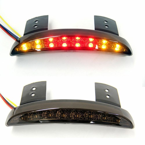 LED Brake Tail Lights Fender Edge For Harley Davidson Iron 883 ...