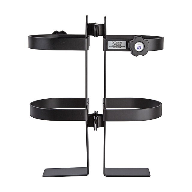 Maxtec SMARTSTACK Dual Oxygen Tank Holder for IV Stands, Stainless ...