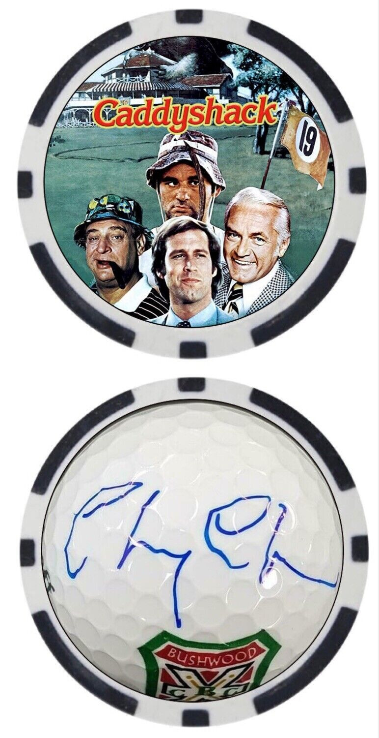 CHEVY CHASE - CADDYSHACK - POKER CHIP ****** ***SIGNED*** | eBay