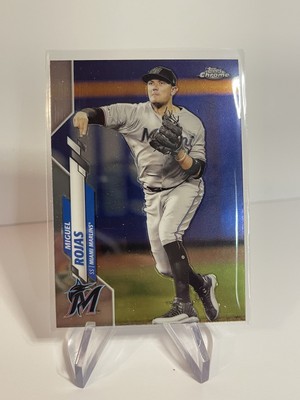 Topps 2020 Topps Chrome #105 Miguel Rojas Miami Marlins | eBay