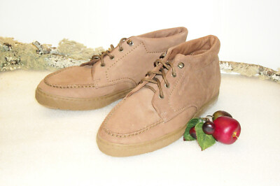 EASY SPIRIT Outdoors 8 B Lace Up Genuine Suede Leather Shoes Rubber ...