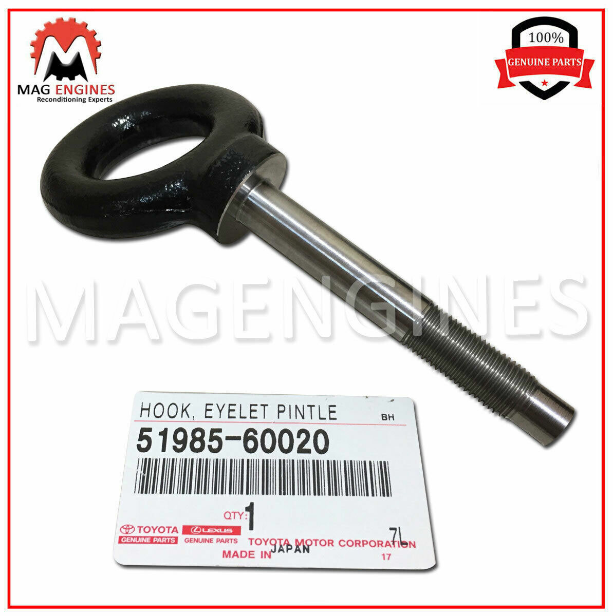 51985-60020 GENUINE OEM HOOK, EYELET PINTLE 5198560020 | eBay