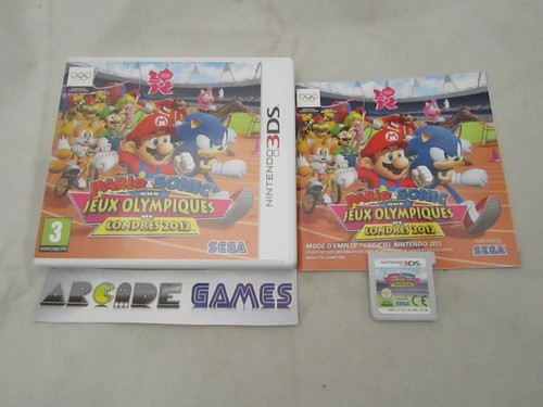 MARIO & SONIC AUX JEUX OLYMPIQUES DE LONDRES 2012 NINTENDO 2DS 3DS ...