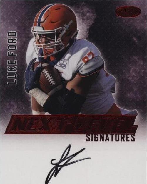 2023 SAGE Low Series - Next Level Signatures Luke Ford #NLS-LF Red (AU ...