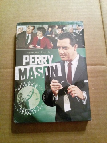 New & Sealed - Perry Mason: Season 2 Volume 1 - DVD Set - Raymond Burr ...