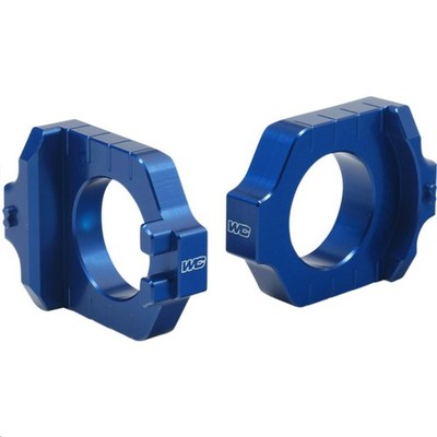 Works Connection 17-235 Elite Axle Blocks - Blue | eBay