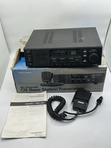 Vintage Radio Shack Navaho CB Radio Base Station TRC-492 40 Channel | eBay