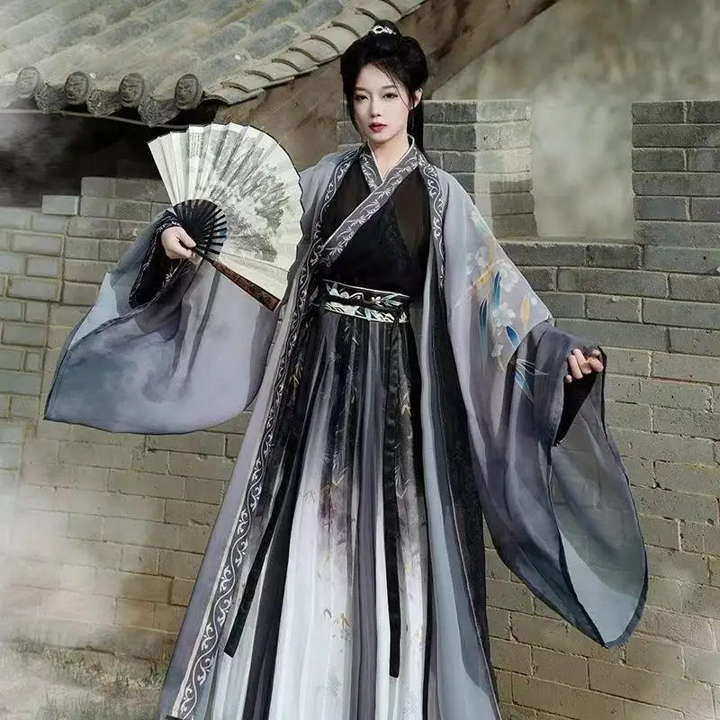Chinese Song Dynasty Hanfu Men Women Costume Halloween Wuxia Swordsman ...