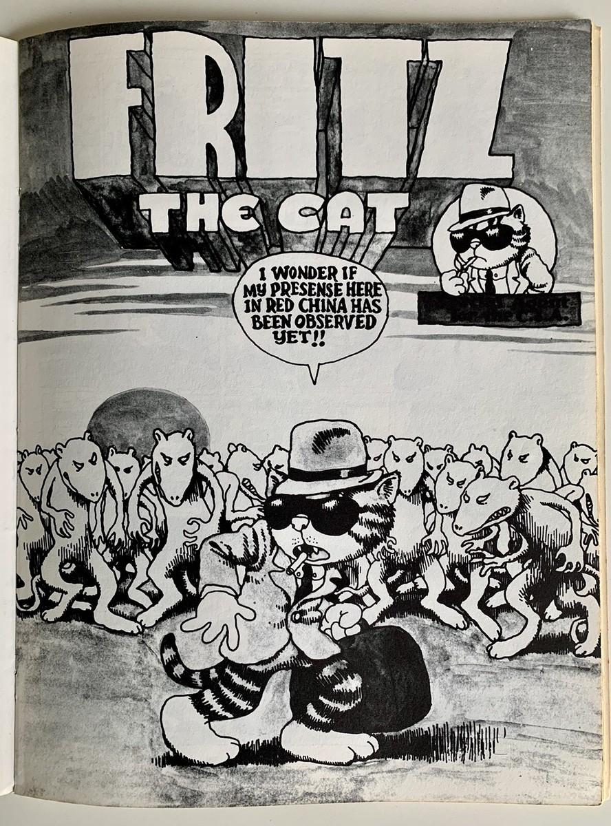 Cia Fritz The Cat Comic