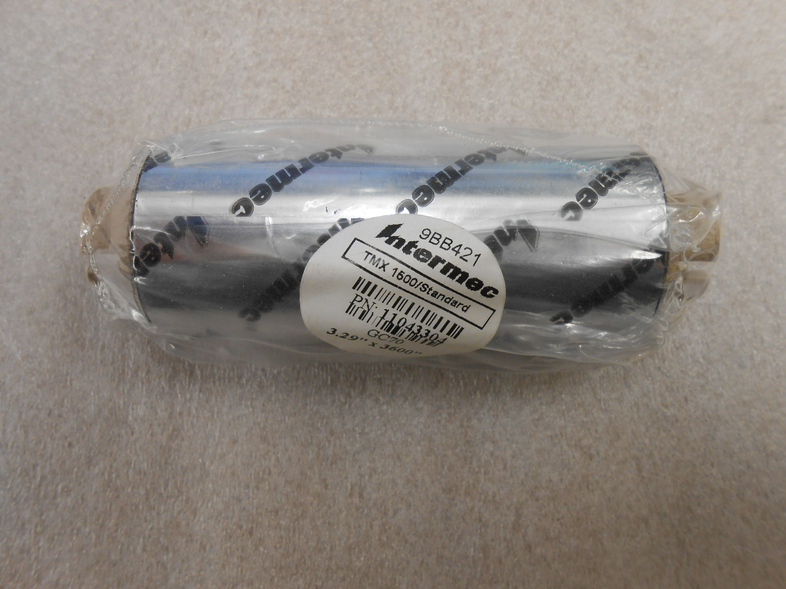 INTERMEC 11043304 THERMAMAX RIBBON TMX 1500/STANDARD QTY: 1 ROLL, 3.29 ...