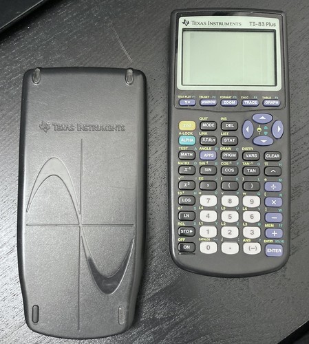 Texas Instruments TI-83 Graphing Calculator With Screen Issue ...
