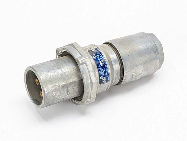 Crouse-Hinds 60 Amp 600 VAC 4 W 4 P Explosion Proof Female Plug Apj6475 ...
