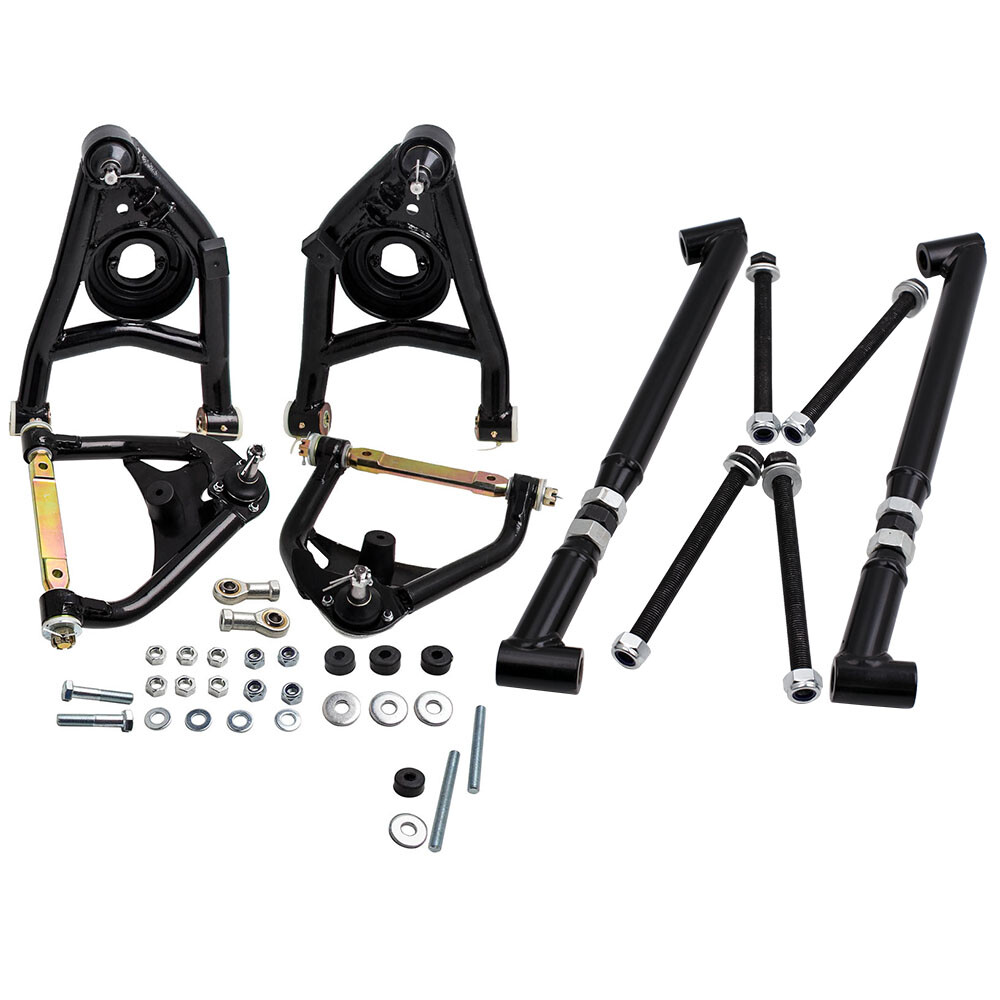 Tubular Control Arms + Trailing Arm Brace Kit for Chevelle 68-72 for ...