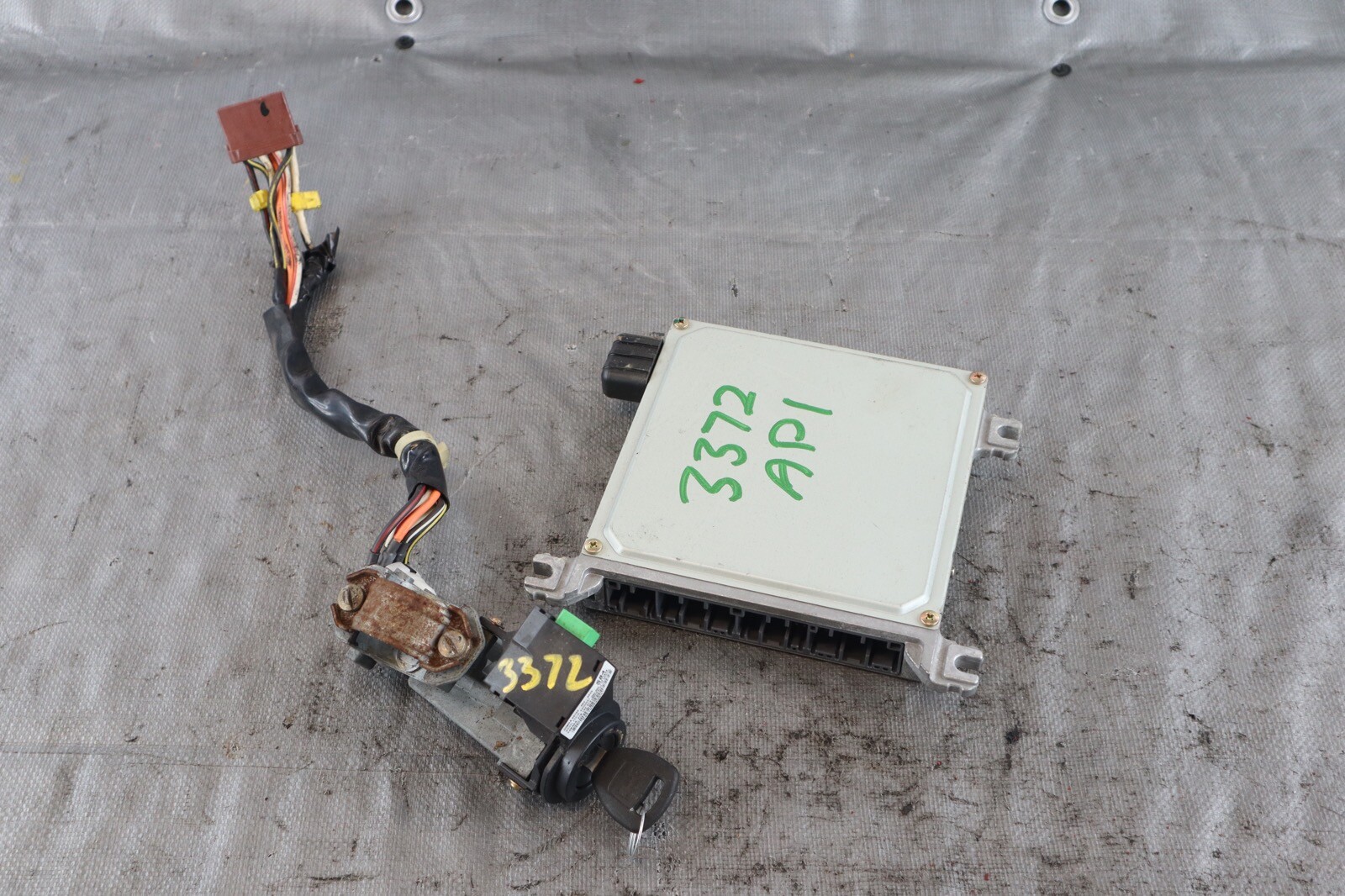 2001 HONDA S2000 AP1 OEM ENGINE ECU KEY IGNITION IMMOBILIZER 37820-PCX ...