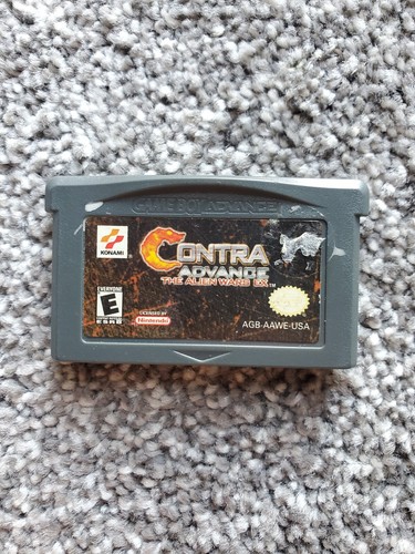 Contra Advance The Alien Wars EX GBA Nintendo Game Boy Advance ...