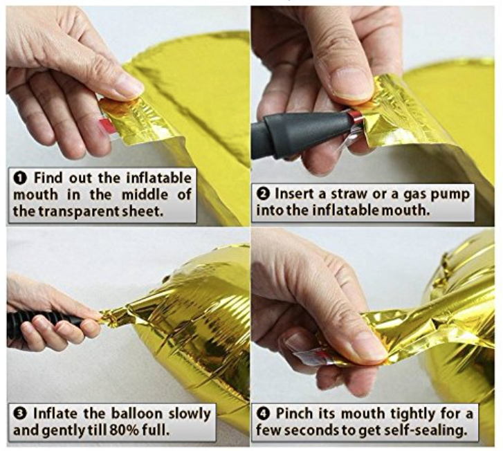 32 inch Letter "N" Balloon Silver Alphabet Foil Mylar Birthday Party ...