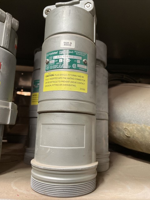 Appleton ARC1044CD 100 Amp 4w 4p Explosion Proof Connector for sale ...