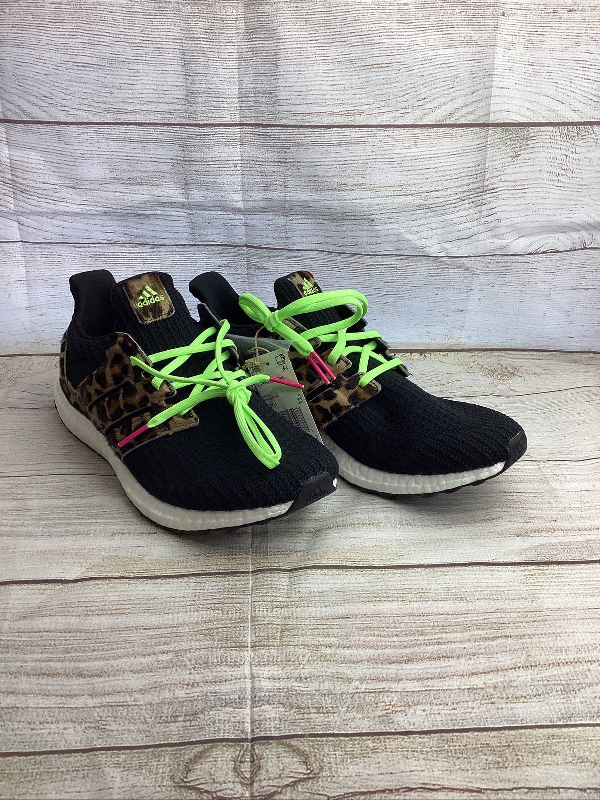 Adidas Ultraboost DNA Leopard Running Shoes FZ2731 100% Authentic 11.5 ...