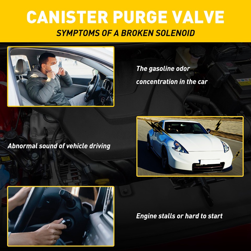 VAPOR CANISTER PURGE VALVE FOR 2004-2012 CHEVROLET COLORADO GMC CANYON ...