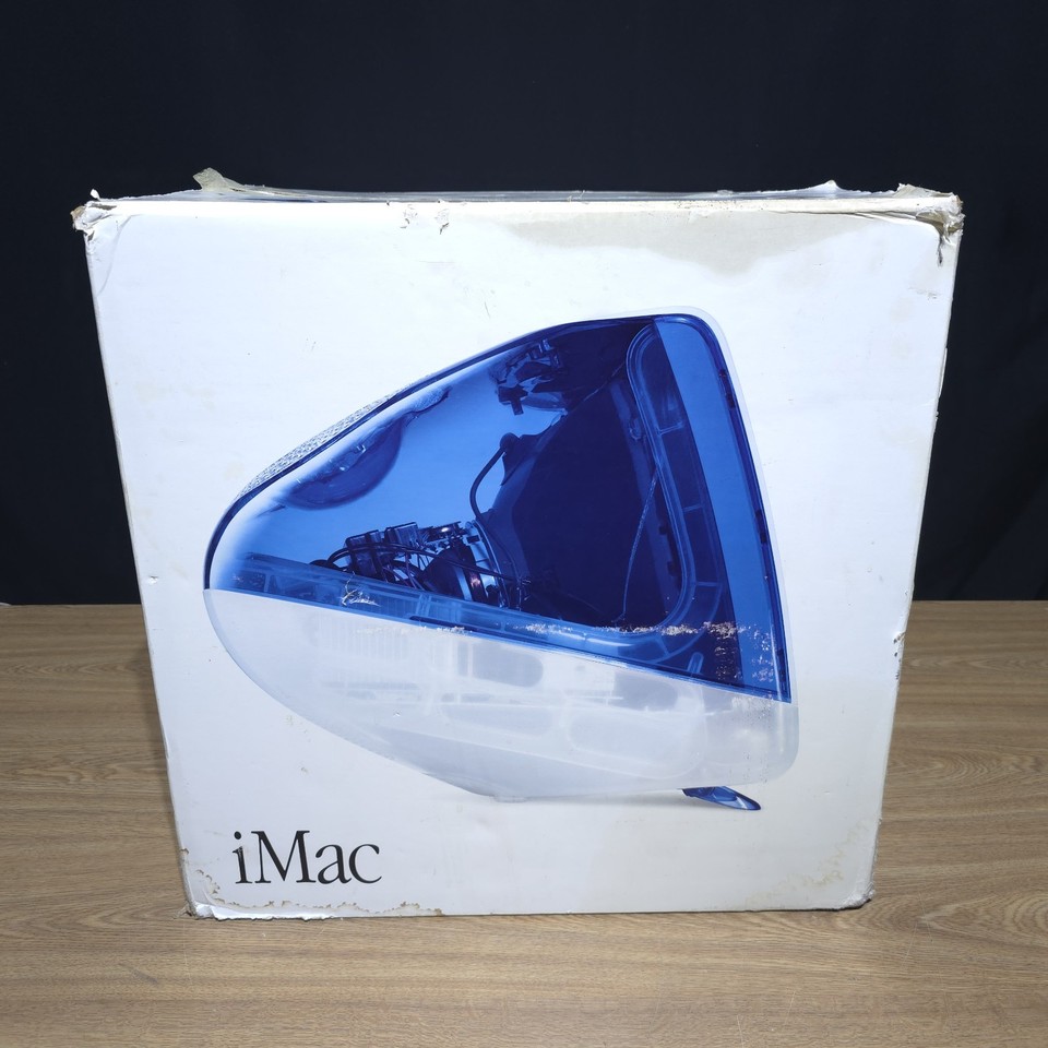 Apple iMac M5521 Indigo PowerPC with Box Manual Keyboard Mouse | eBay