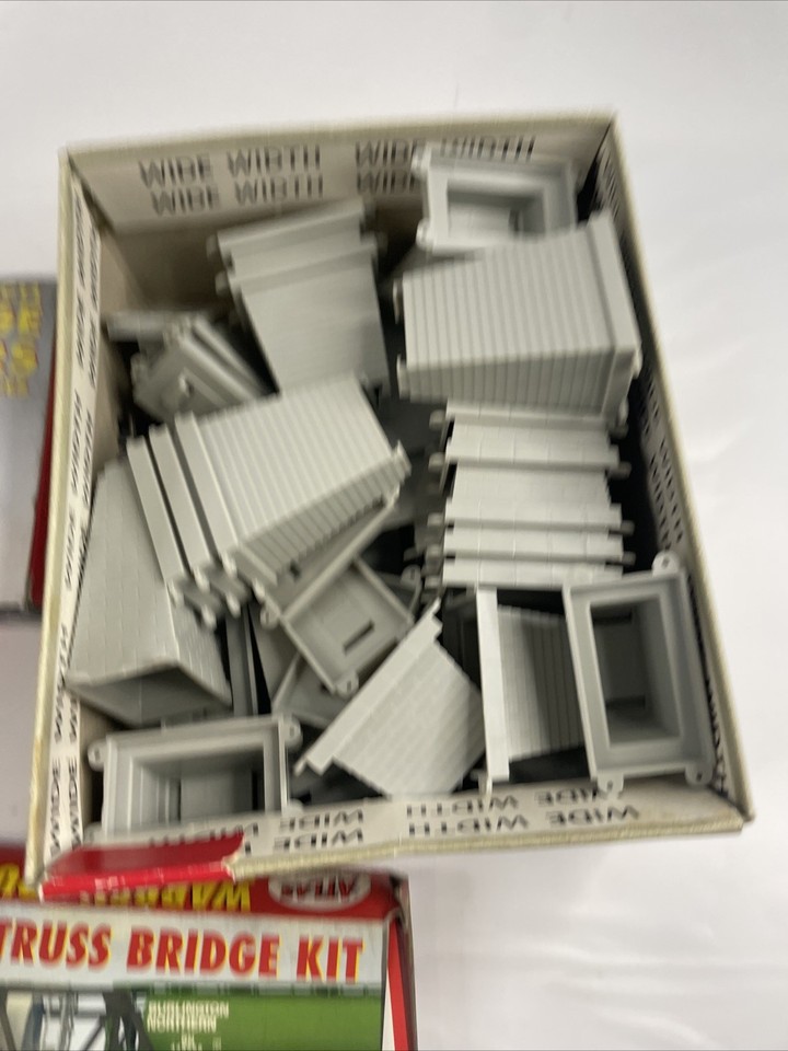Atlas HO Scale Bridge Piers / Truss Lott | eBay