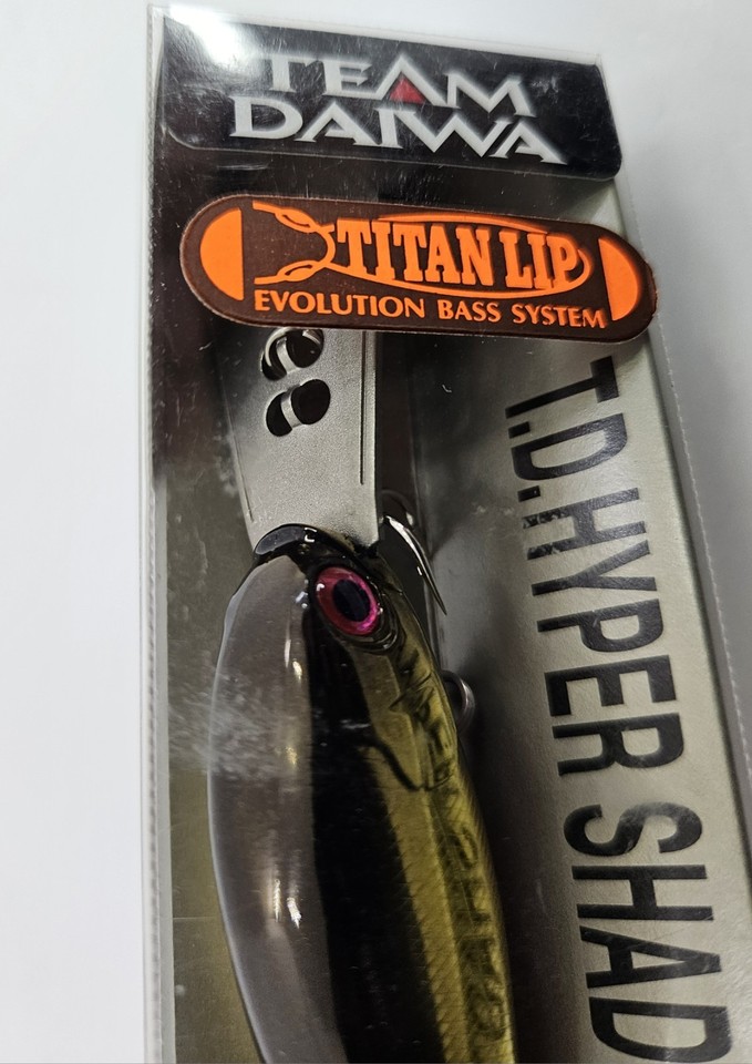 Team Daiwa T.D. Hyper Shad Ti SP-G JDM Exclusive Crankbait-Titanium Lip ...