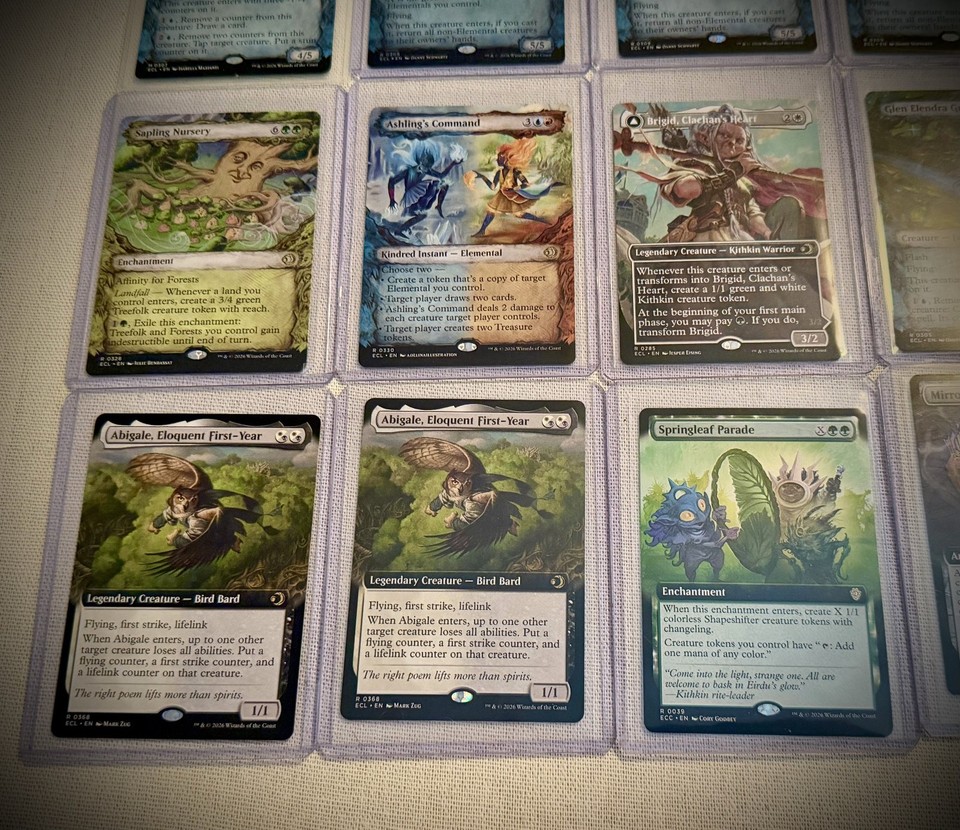 MTG Lorwyn Eclipse Lot 30 RARE Suderflock Loch Mare Springleaf Parade ...