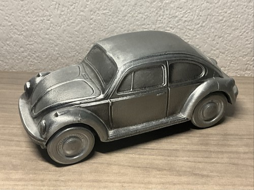 Banthrico 1977 Volkswagen Beetle Bug Car Metal Collectible Coin Bank ...