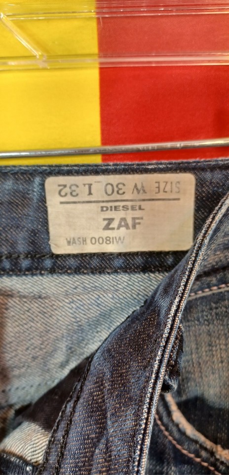 Vintage Diesel Zaf Jeans 81 W Model 2008 Medium Dark Wash Bootcut Y2K ...