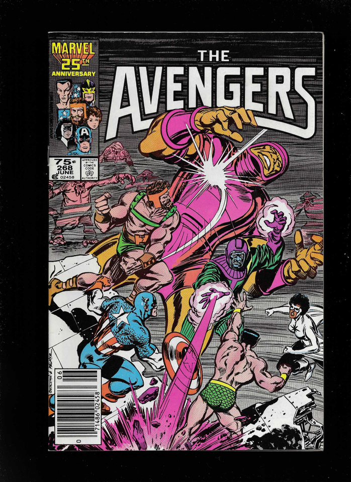 The Avengers #268 (1986) FALL OF THE KANG DYNASTY + TERMINATRIX #1 1ST ...