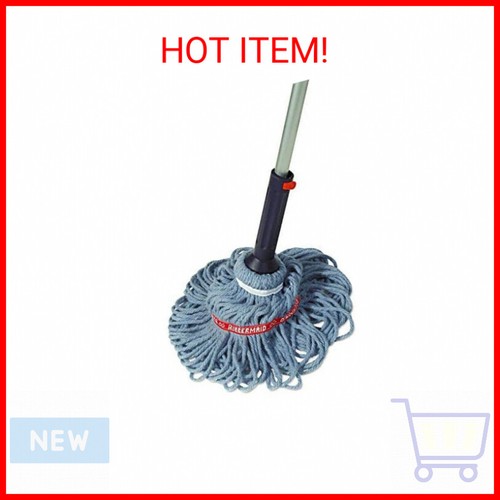 Rubbermaid Commercial Products Self-Wringing Ratchet Twist Mop with ...