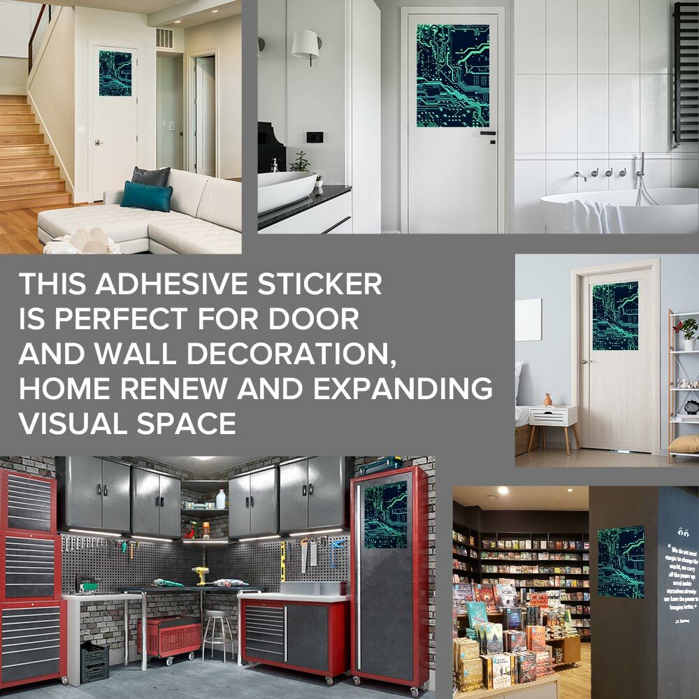 1 x Vinyl Sticker A1 - Computer Chip Motherboard Gamer #16892 | eBay