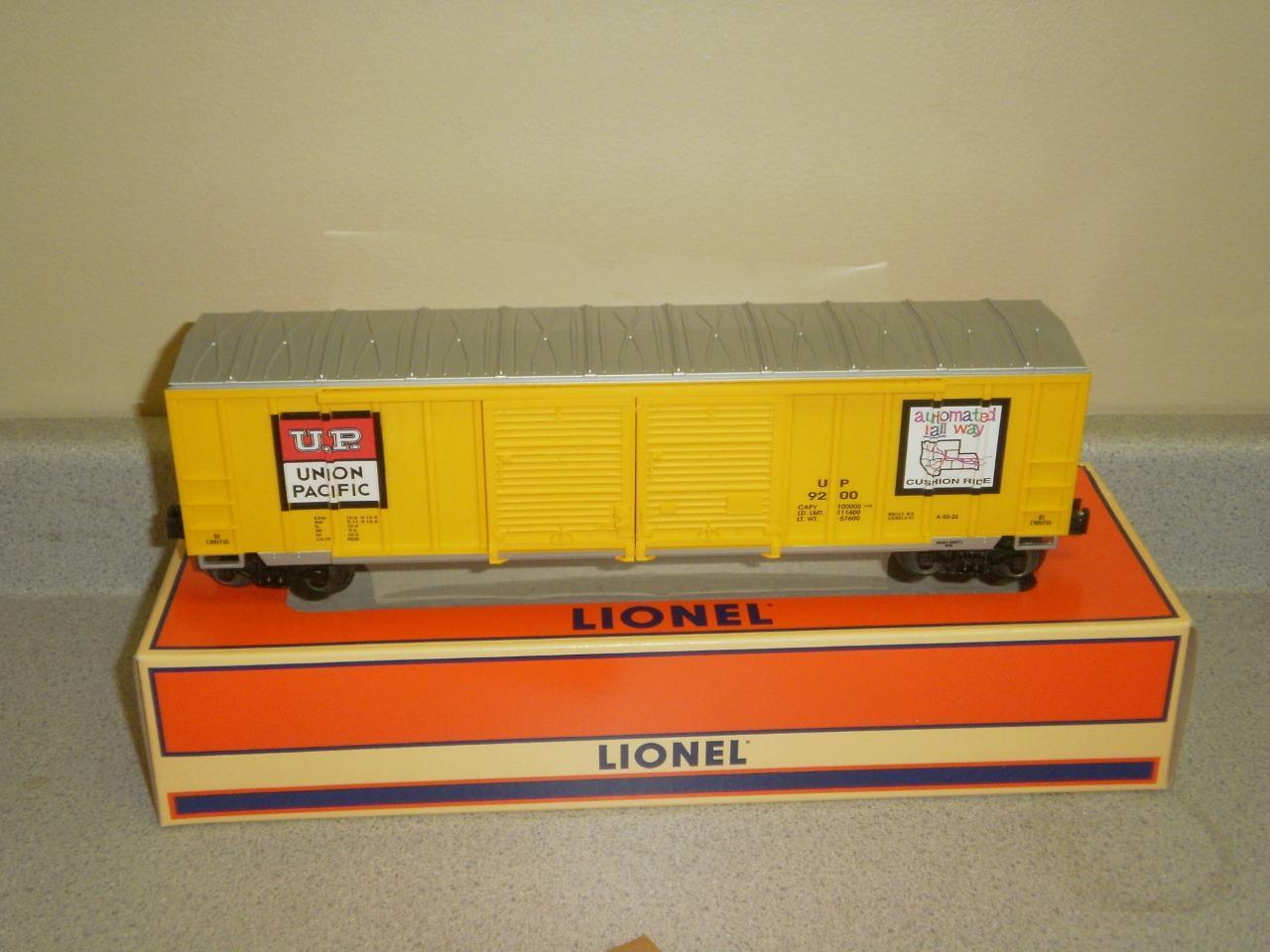LIONEL STANDARD O SALE- 17227- UNION PACIFIC DOUBLE DOOR BOXCAR- NEW ...