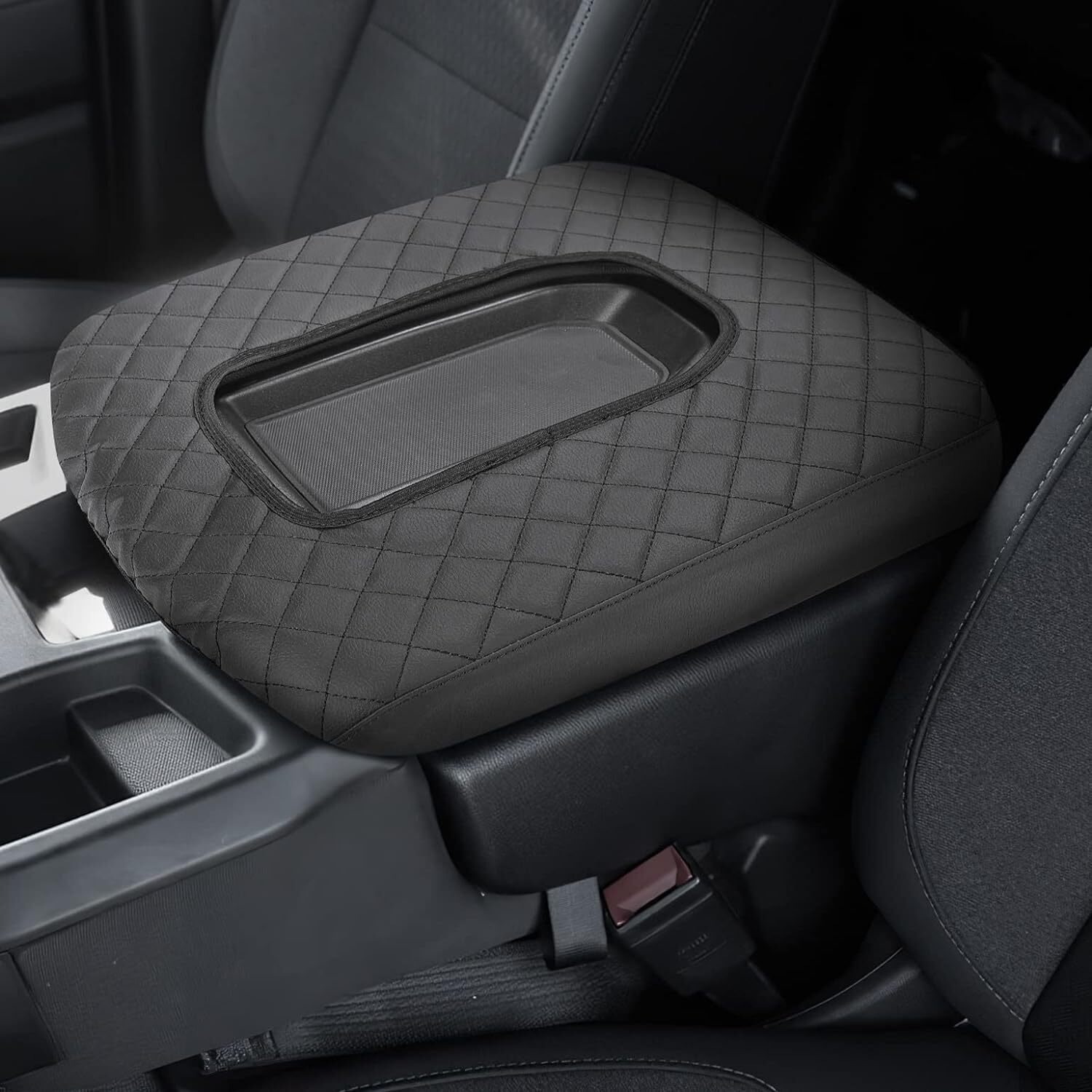 Jump Seat For 2019-2026 Chevy Silverado Center Console Armrest Cover ...