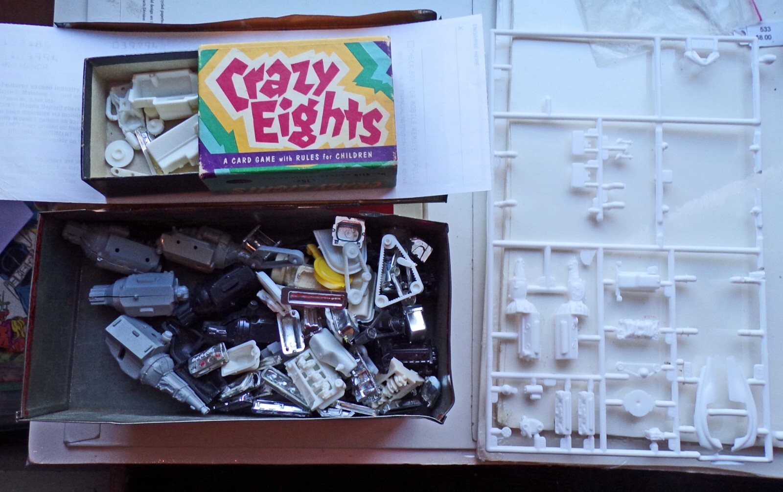 Large Lot of Model Car Engine Parts | eBay