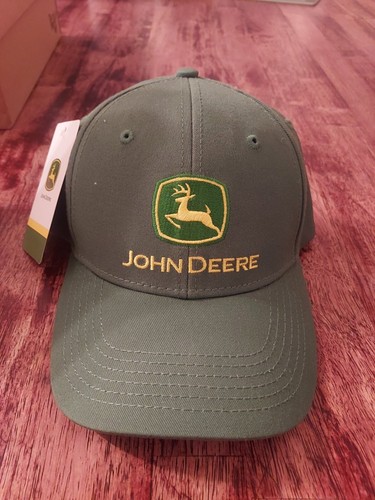 John Deere baseball cap Green Embroidered Logo Men's one size NWT | eBay