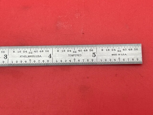Starrett 321R 6" Flexible Rule IN STOCK vintage w / original sleeve ...