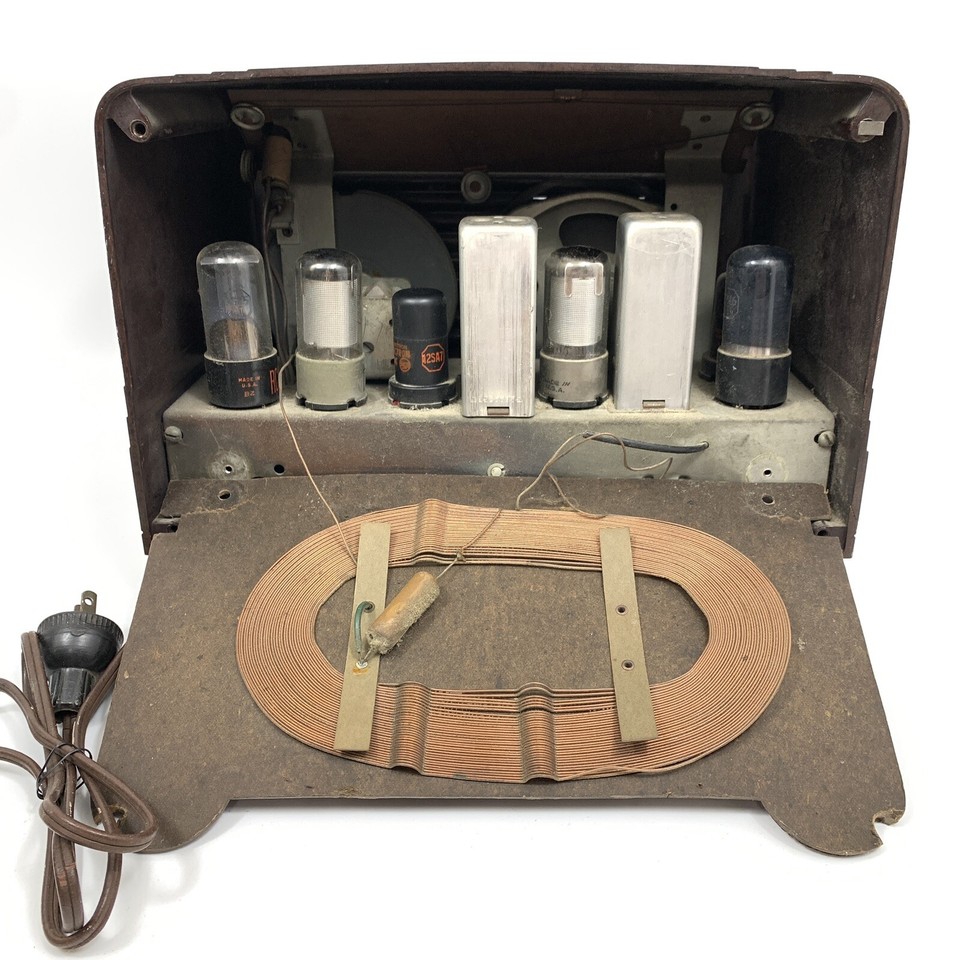 Vintage Delco AM Radio Model R-1235 Bakelite 1940s | eBay