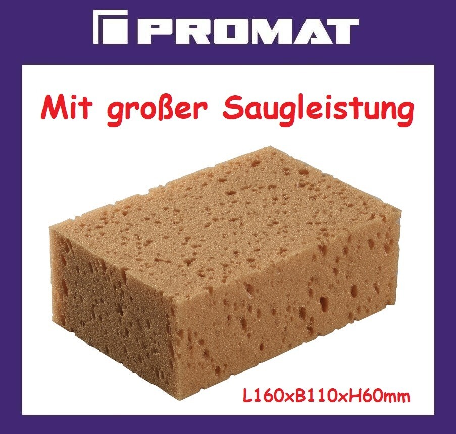 Auto Schwamm L 160 x B 110 x H 60mm mit großer Saugleistung ...