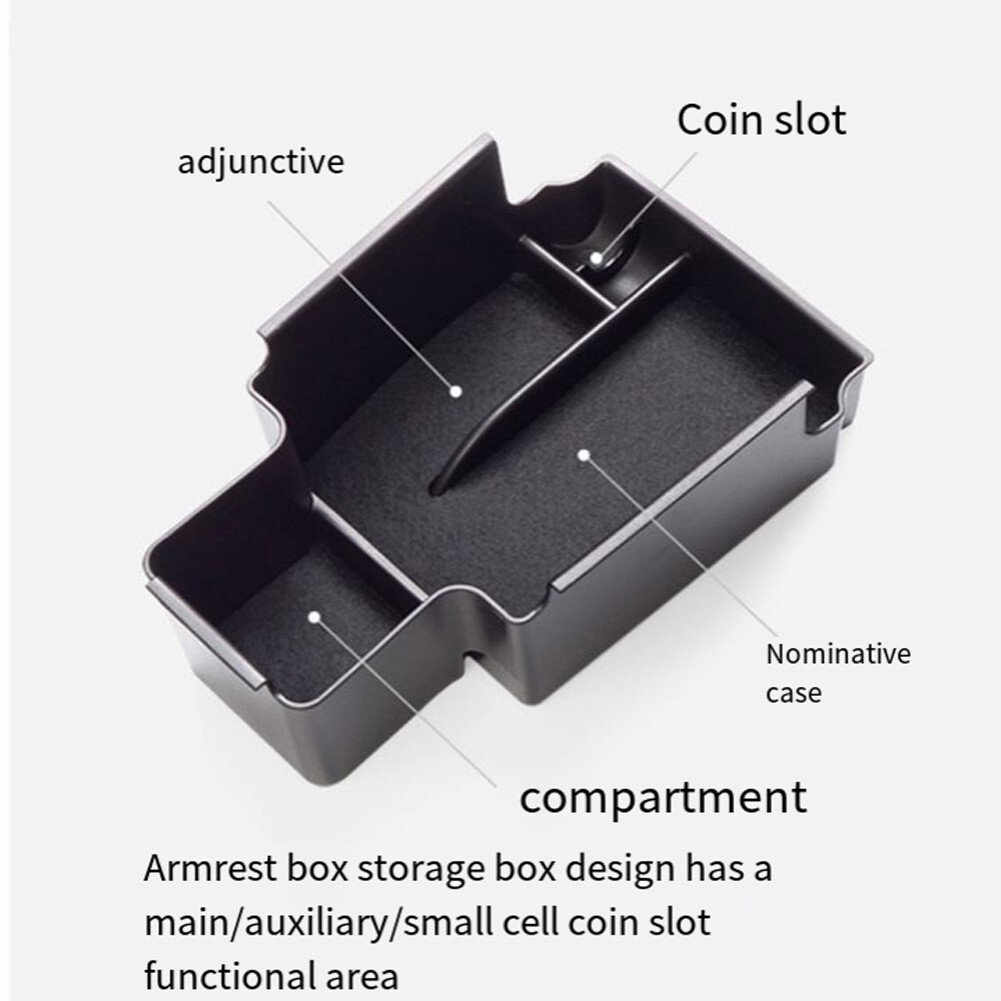 For Ora Good Cat 2020~2023 Black Car Center Armrest Storage Box Car ...