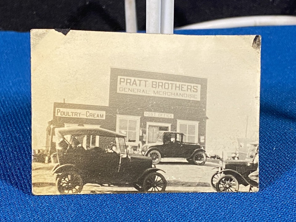 Pratt General Store & Post Office Rural Illinois 1920's Antique ...