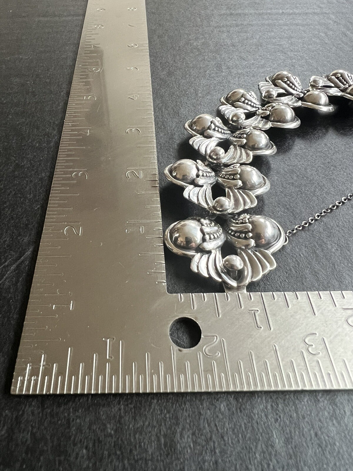 Margot de Taxco #5240 Mexican Winged Dome Sterling Si… - Gem