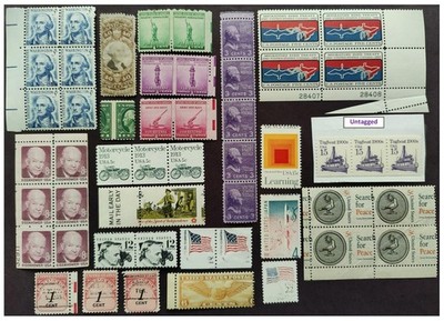EFO Error US Stamps 22 Pieces Lot, Misprint, Miscut, Misperf etc. RARE ...
