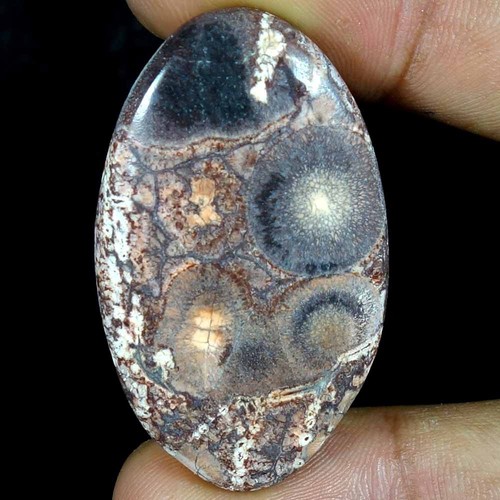 100% Natural AA+ Bird Eye Jasper Oval Cabochon Gemstones 46.50Cts. 25x ...