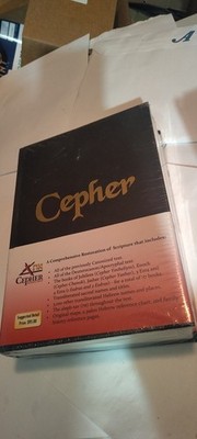 Cepher Bible Millennium Edition book cmprehensive still in shrinkwrap ...
