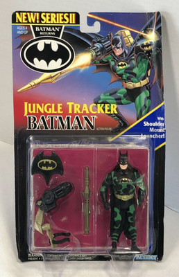 NEW IN BOX 1991 Batman Returns "Jungle Tracker Batman" Kenner Action ...