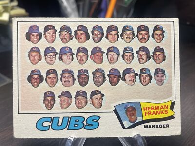 1977 Topps #518 Chicago Cubs Team Checklist | eBay