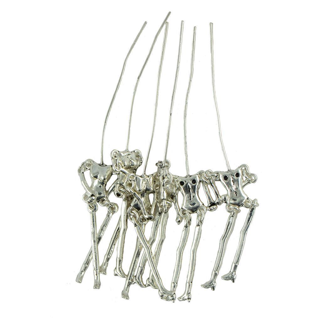 24pcs Human Skeleton Body DIY Dolls Pendants Jewelry Making Charms ...