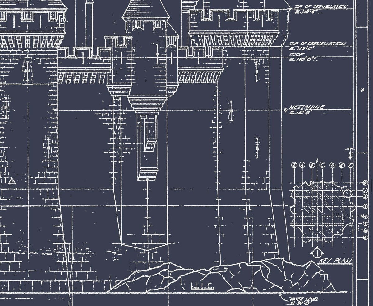Cinderella Castle Blueprint